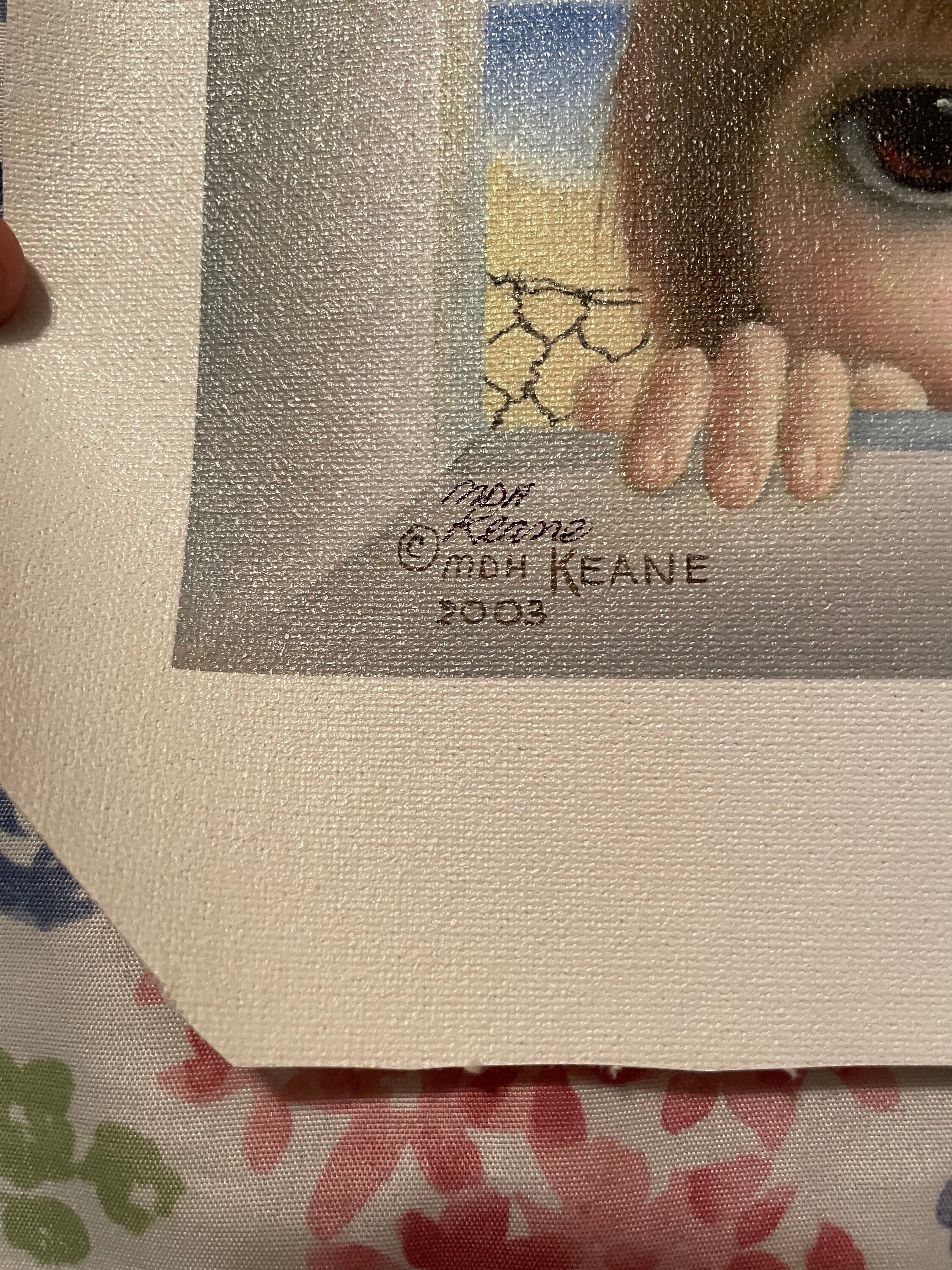 Margaret Keane Big Eyes Giclee Art Print signed - Etsy