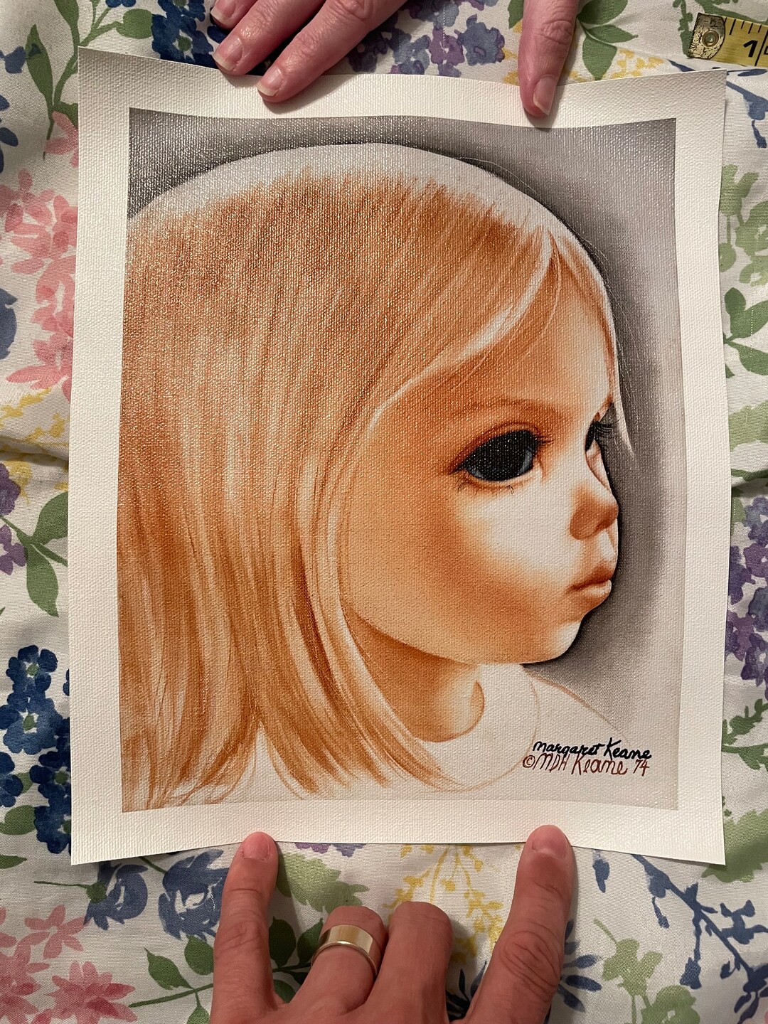 Margaret Keane Big Eyes Giclee Art Print signed - Etsy