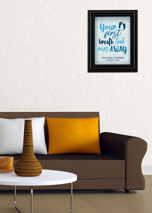 Baby Poster First Breath Baby Born Poster - Etsy