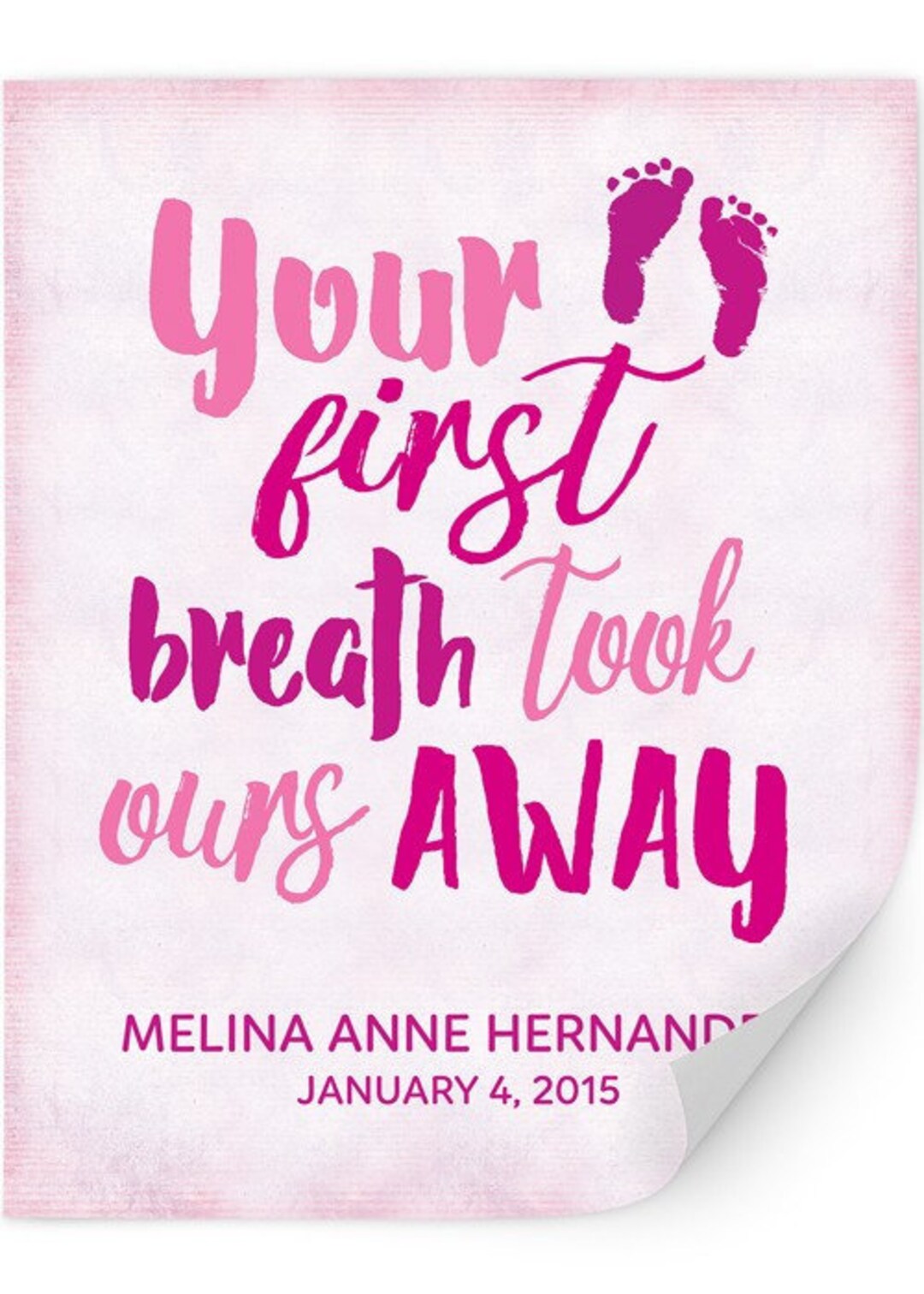 Baby First Breath Poster - Etsy