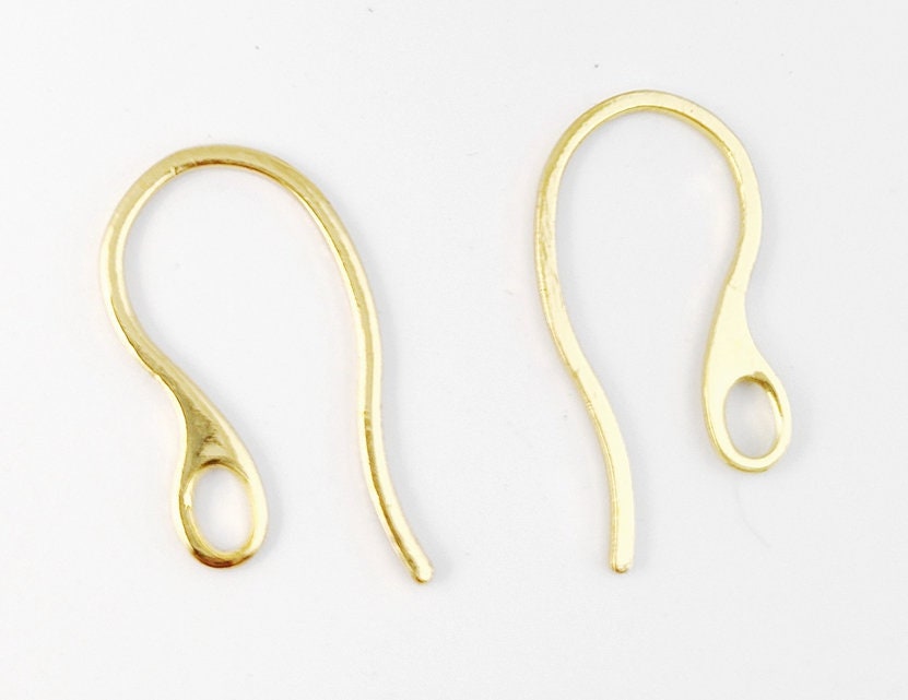 20pcs 316 Stainless Steel Ear Hooks, Gold Earring Hooks, French Ear ...