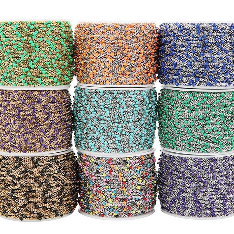 Beaded Chain - Etsy