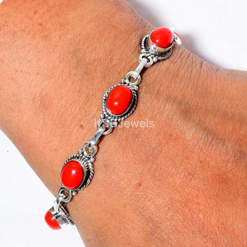 Coral Bracelet - Etsy