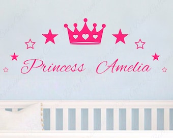 Princess Wall Decal | Etsy