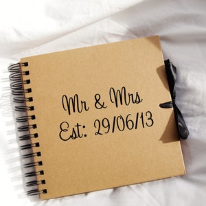 Personalised Scrapbook Vinyl Sticker Photo Album Cover Label - Etsy UK