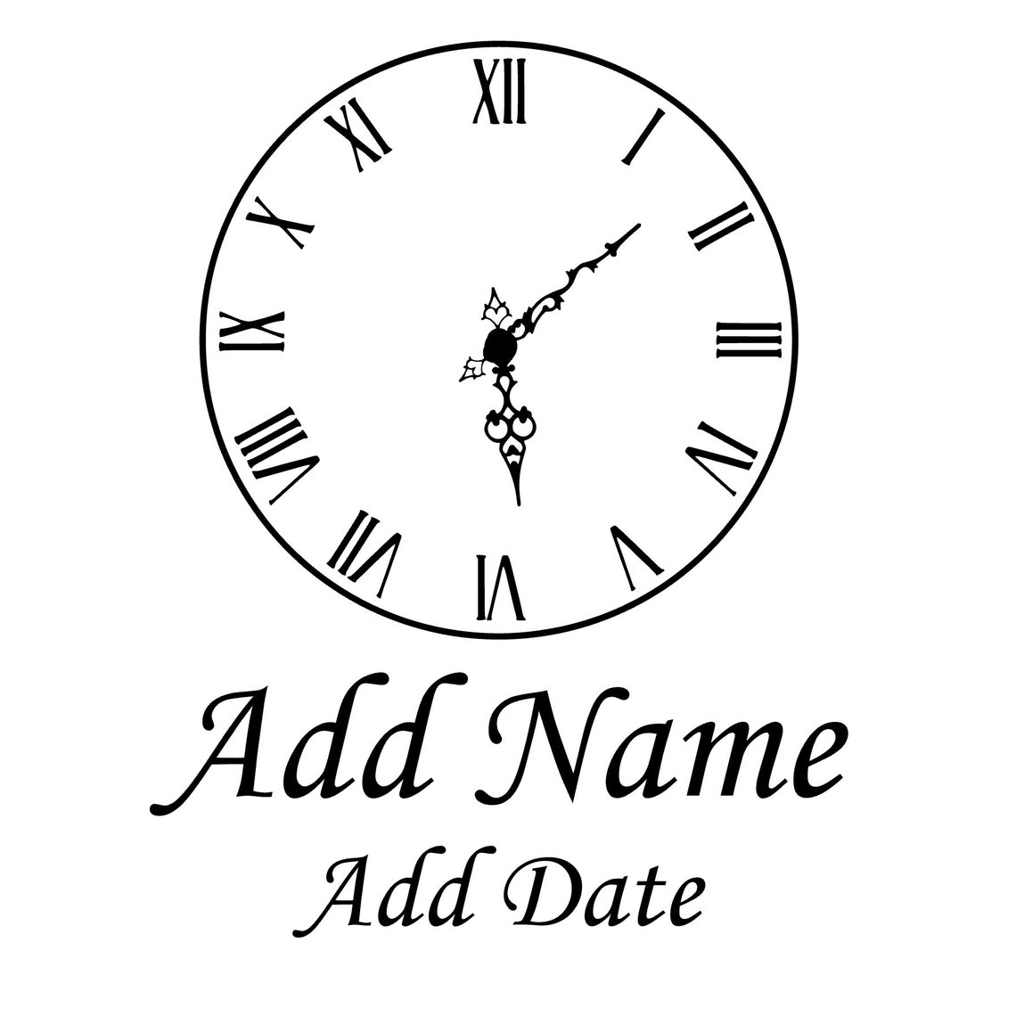 Time Zone Clock Decals City Decals Indoor Wall Decals Time - Etsy