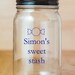 Personalised Sweet Jar Sticker - Any Name, Wording, Vinyl Decal, Jar ...