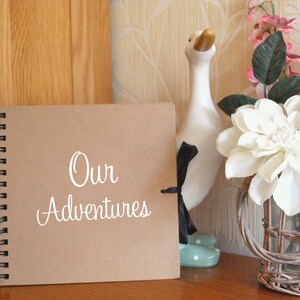 Personalised Scrapbook Vinyl Sticker Photo Album Cover Label - Etsy UK