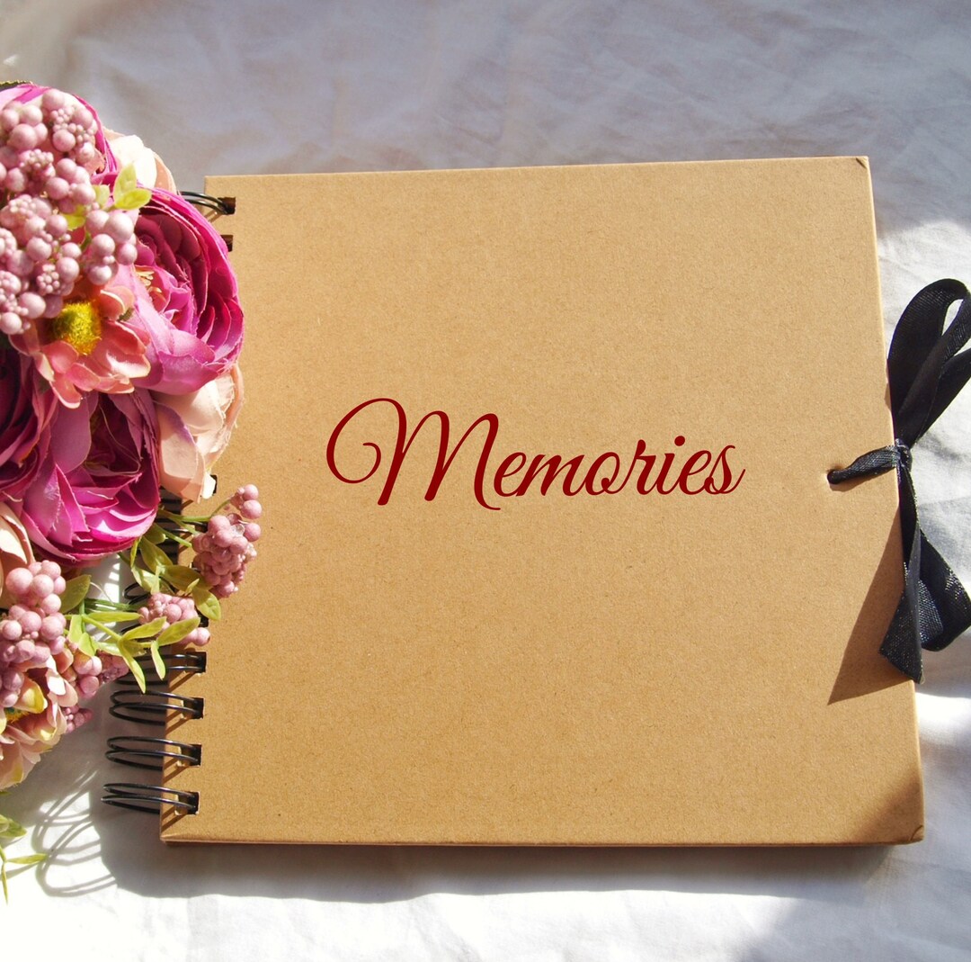 Personalised Scrapbook Vinyl Sticker Photo Album Cover Label - Etsy UK