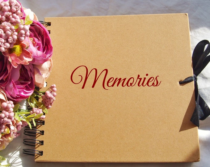 Personalised Scrapbook Vinyl Sticker Photo Album Cover Label - Etsy UK