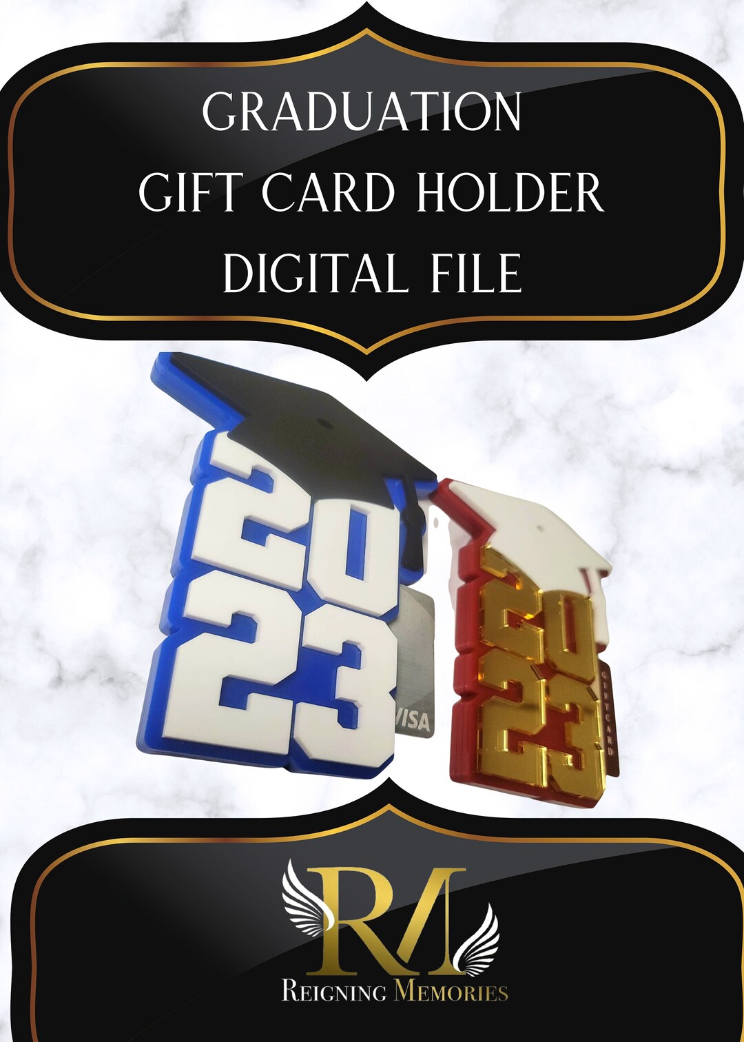 Graduation Gift Card Holder 2023 Digital File Only Senior Season-class ...