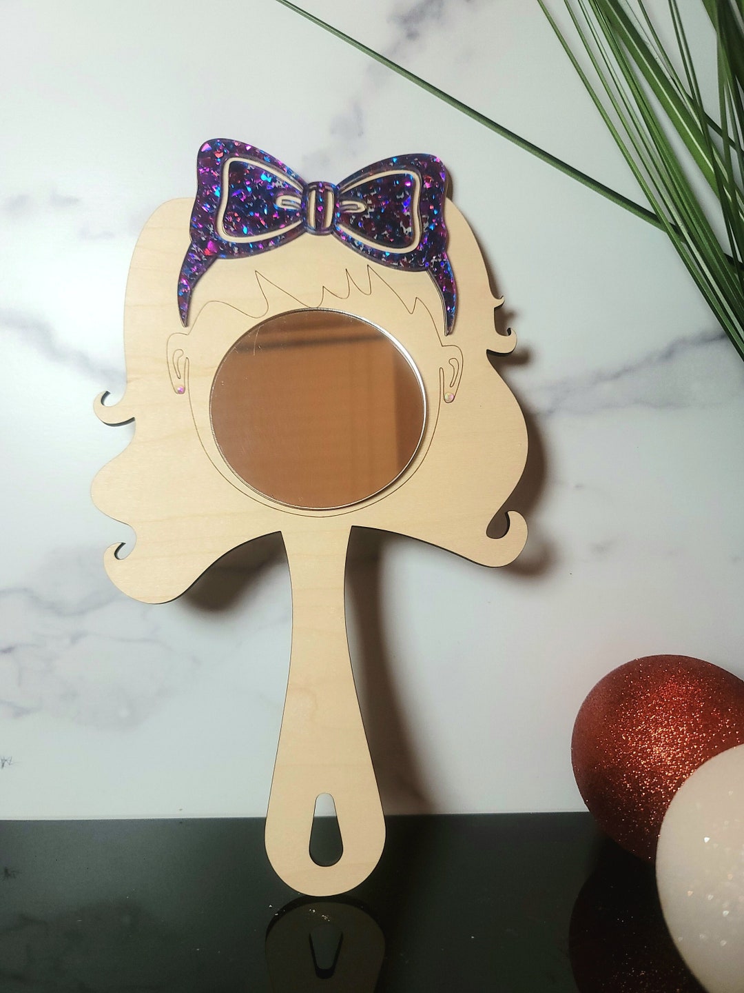 Long Hair Mirror - Digital File Only- Affirmation- Motivation - Etsy