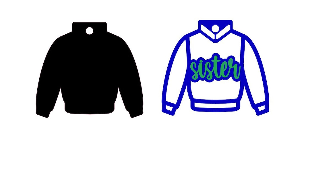 Sister Keychain-sisterhood-sorority SVG File Only - Etsy