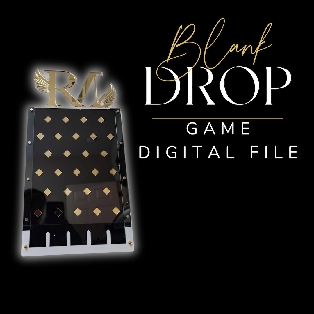 Blank Drop Game-digital File Only - Etsy