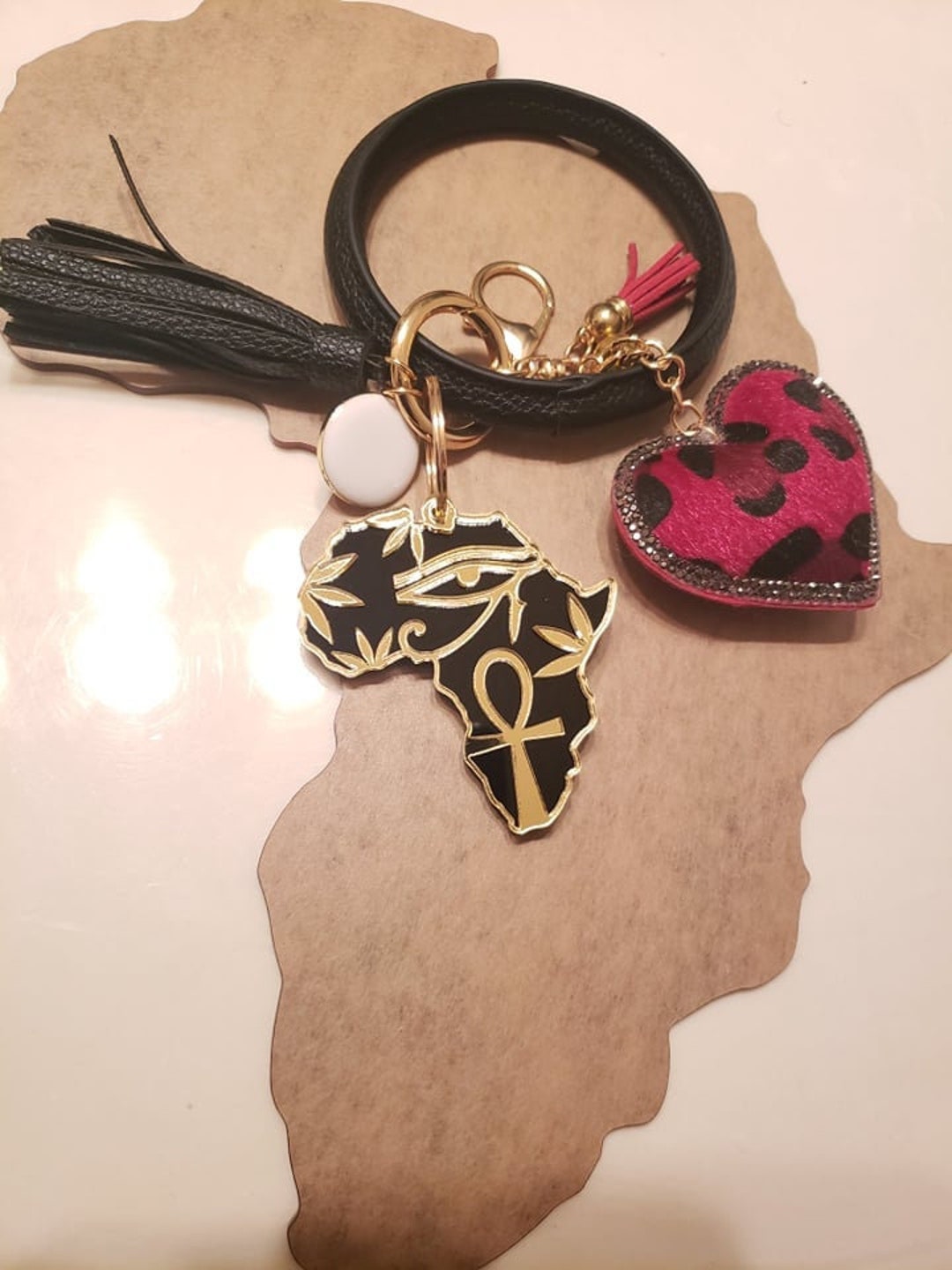 Keychain- Layered Africa- Digital File Only- Ankh- Eye of Ra- Ornament ...