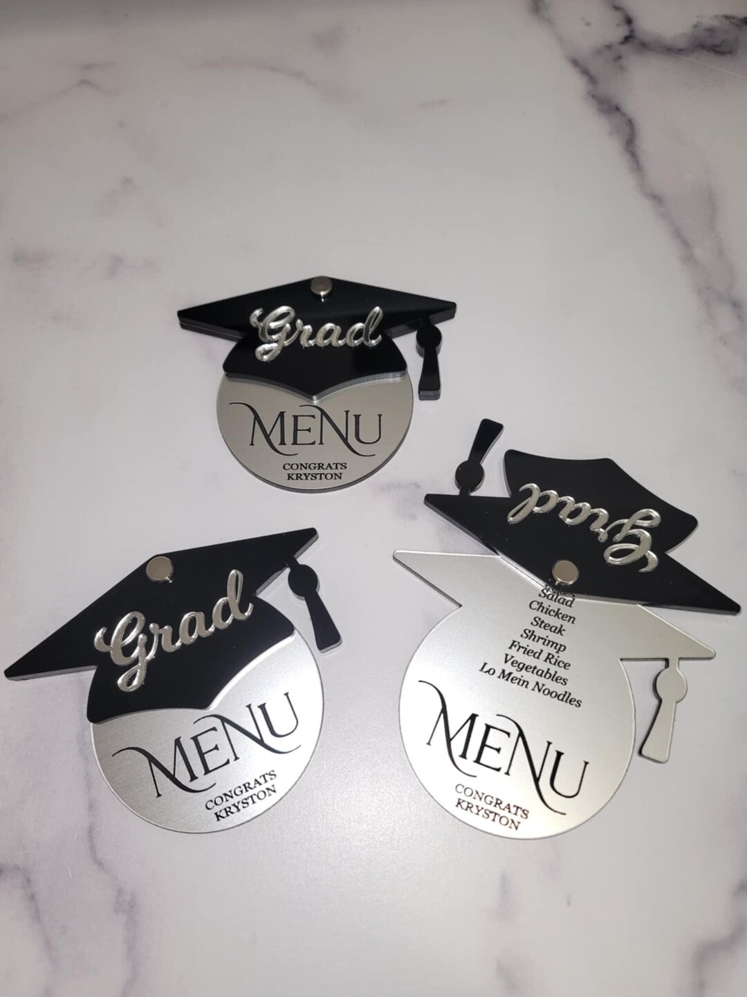 Graduation Menu - Digital File Only - Etsy