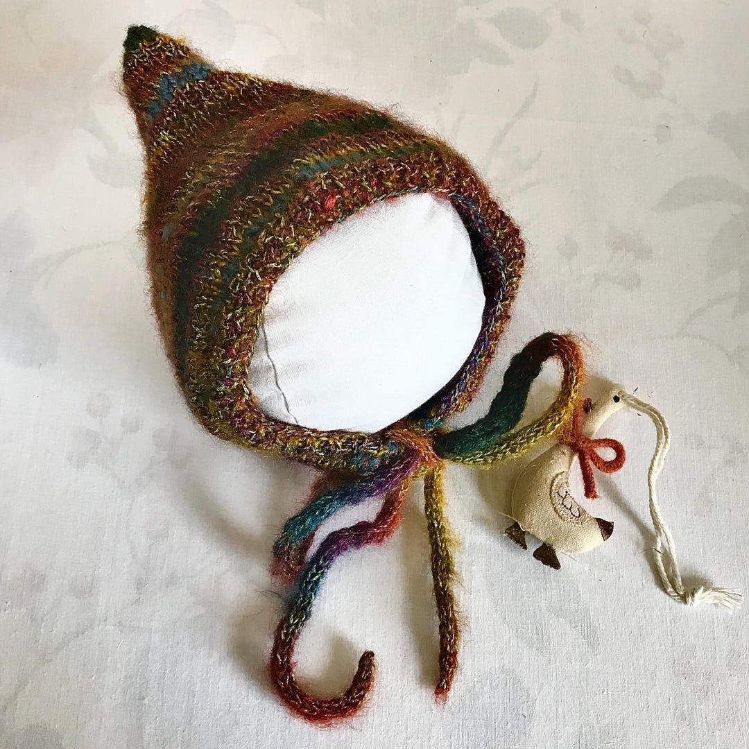 Baby Pixie Bonnet Fuzzy Fluffy Cute Baby Clothes Fantasy Magical - Etsy
