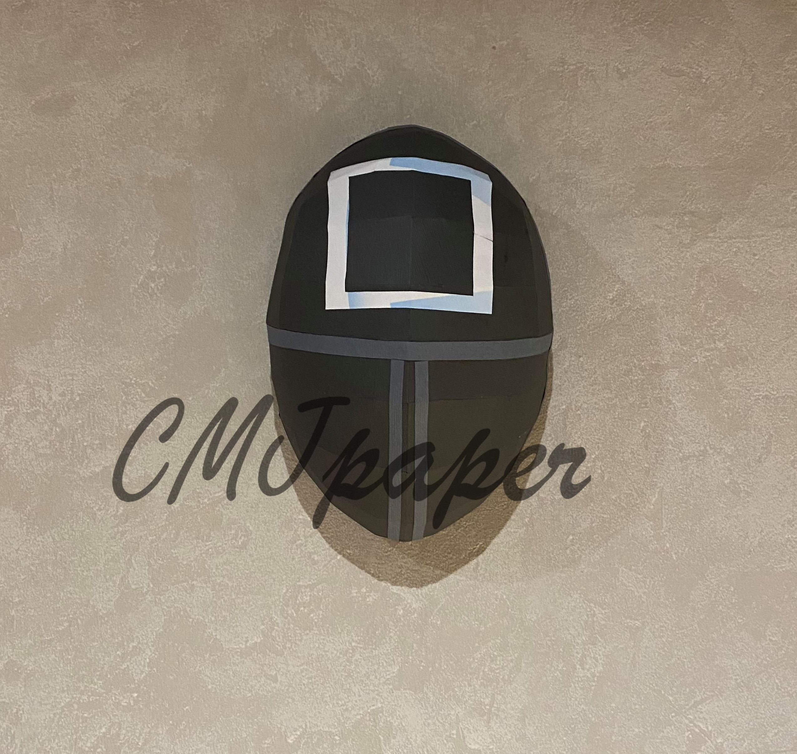 PAPERCRAFT SQUID GAME A réaliser vous-même masque front man - Etsy France