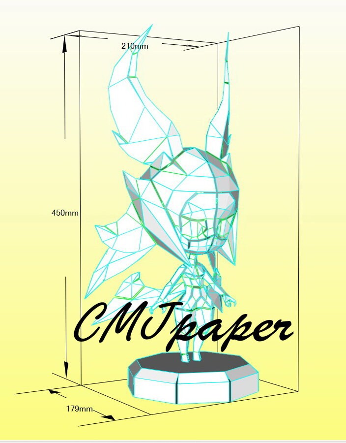 PAPERCRAFT GARUDA A réaliser vous-même Sculpture de la - Etsy France