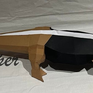 PAPERCRAFT Komodo Dragon Do It Yourself Paper Sculpture, 3D Paper ...