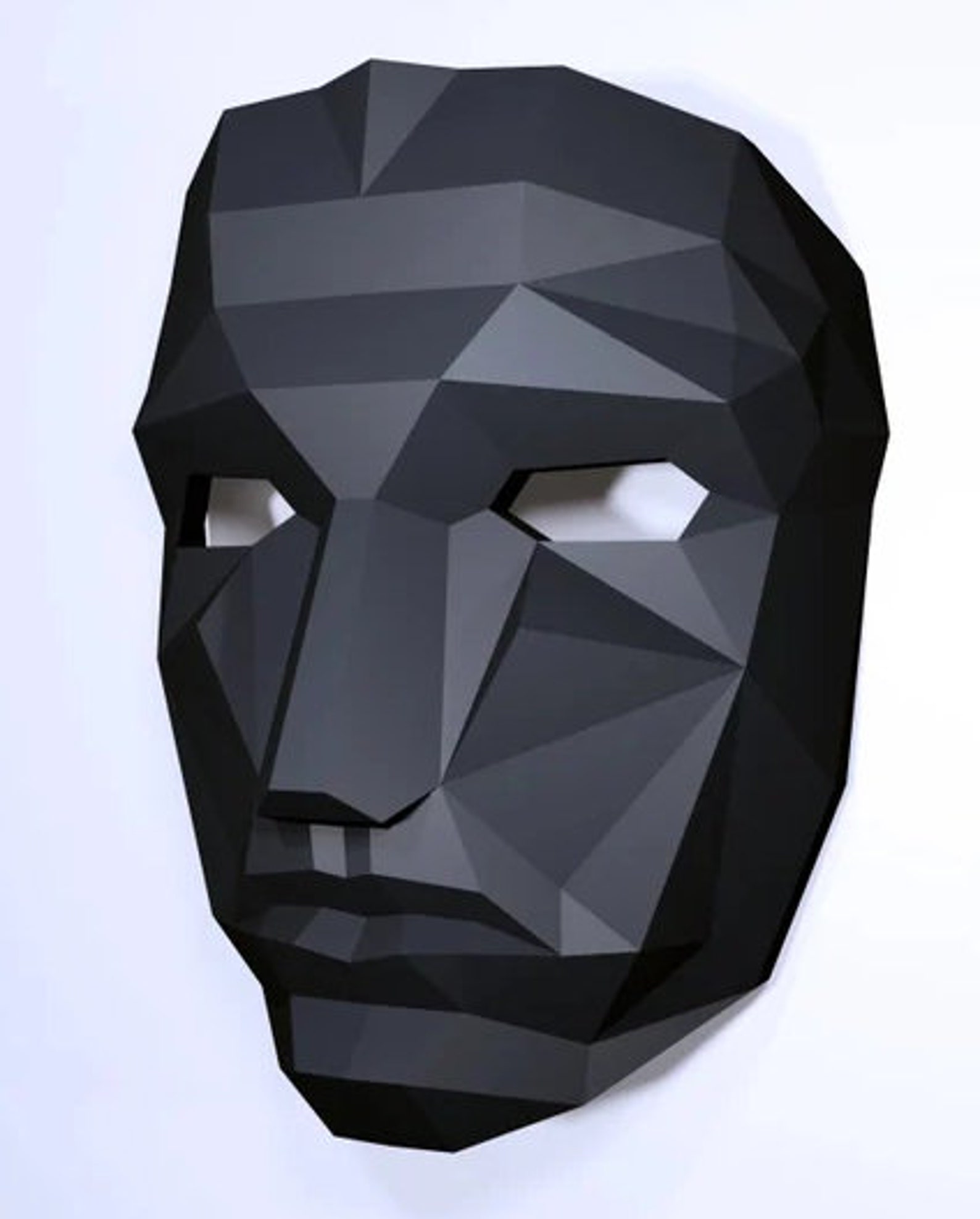 PAPERCRAFT SQUID GAME A réaliser vous-même masque front man - Etsy France