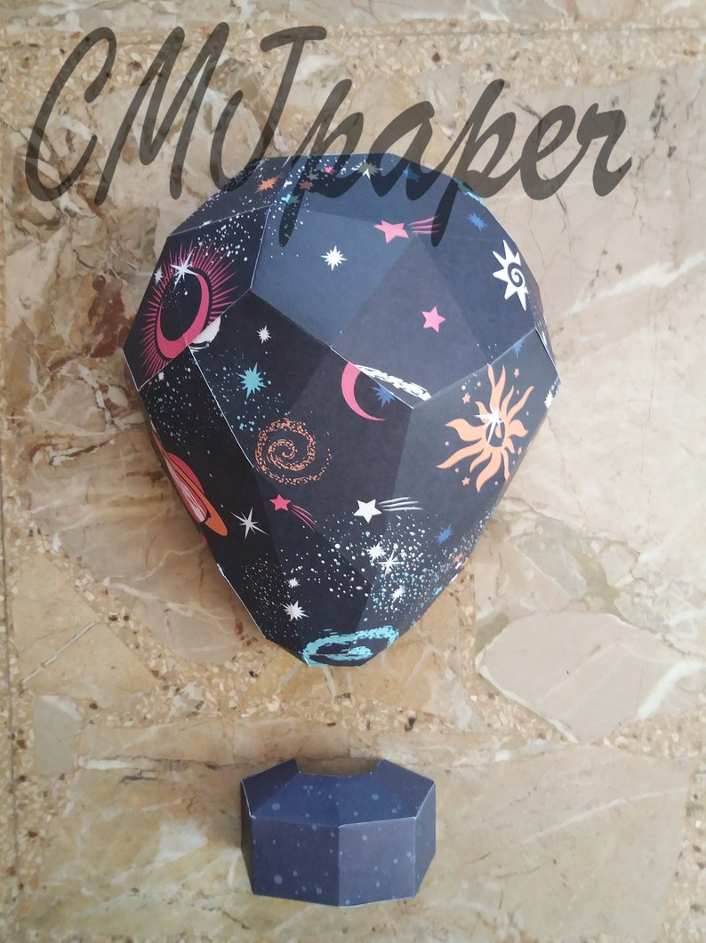 PAPERCRAFT Half-mongolfiere to Make Yourself Paper Half - Etsy