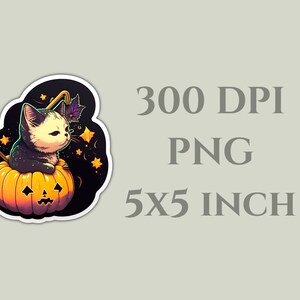 Magic Cats Sticker Pack Printable PNG Stickers, Digital Stickers - Etsy