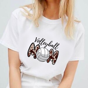 Mom Volleyball Cow Design Love Volleyball Download Logo - Etsy