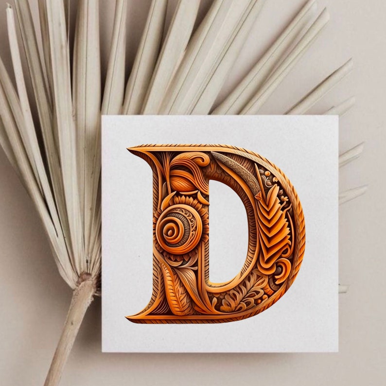 Alphabet Tribal Style Clipart Png 26 Letters Digital Print - Etsy