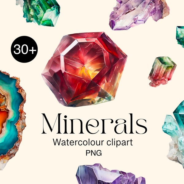 Mineral Drawing - Etsy