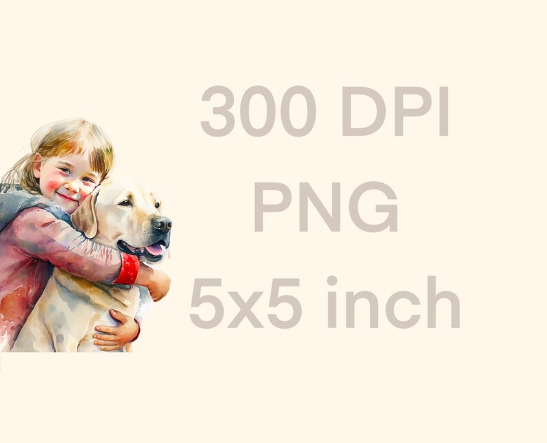 Children Best Friends Watercolor Clipart Png Cute Friends - Etsy