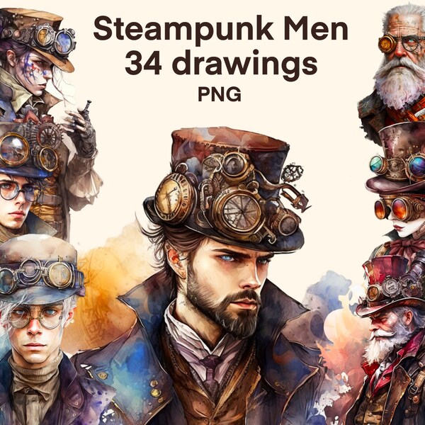 Steampunk Men - Etsy