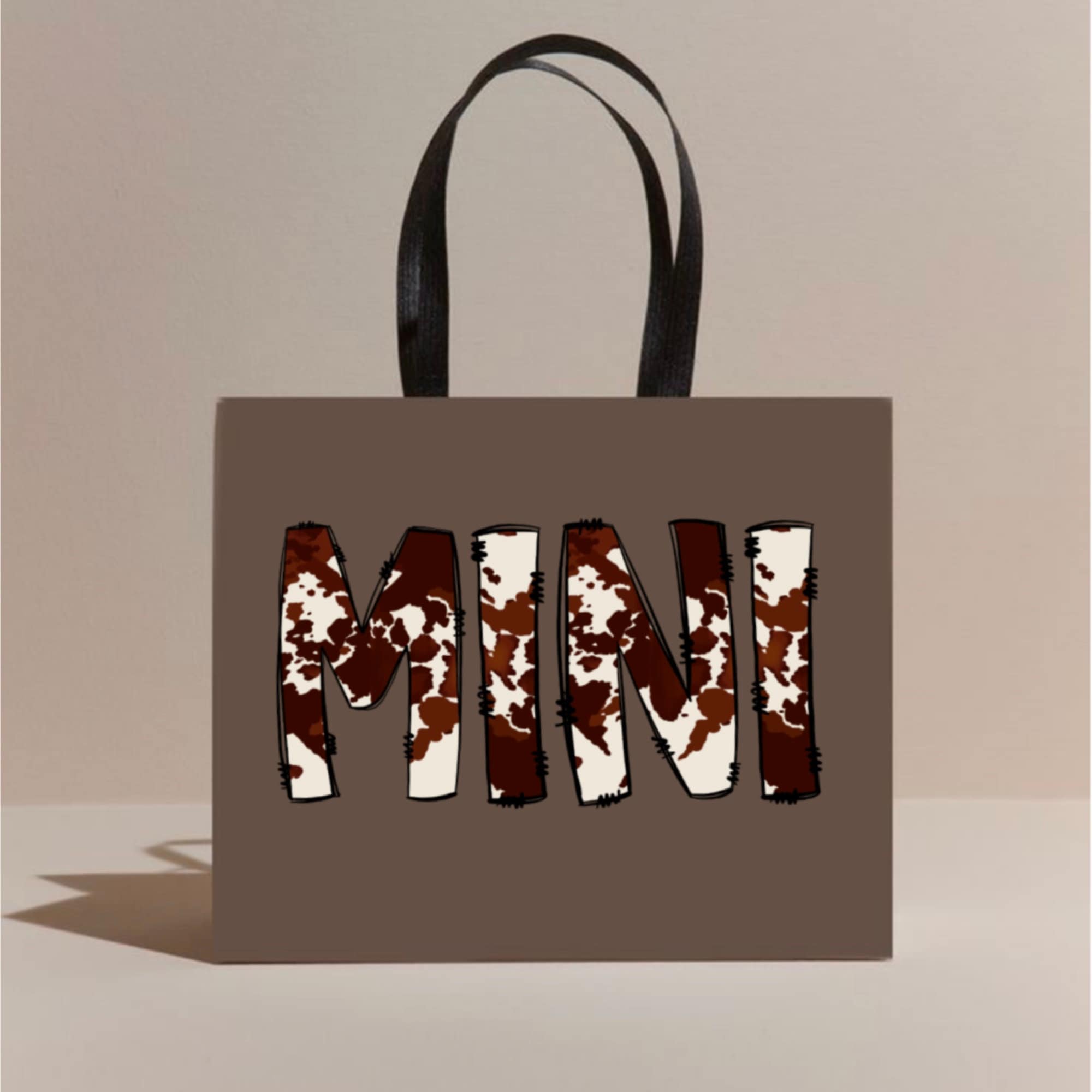 Mini Cow Sublimation Design Western SVG PNG Mother's Day - Etsy