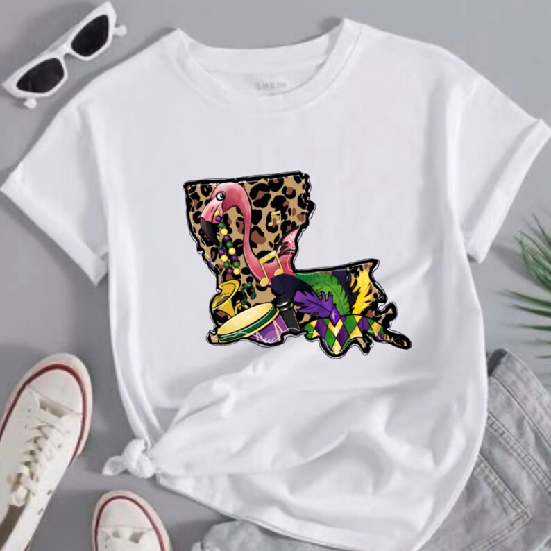 Louisiana Mardi Gras Carnaval PNG /SVG Leopard Digital - Etsy