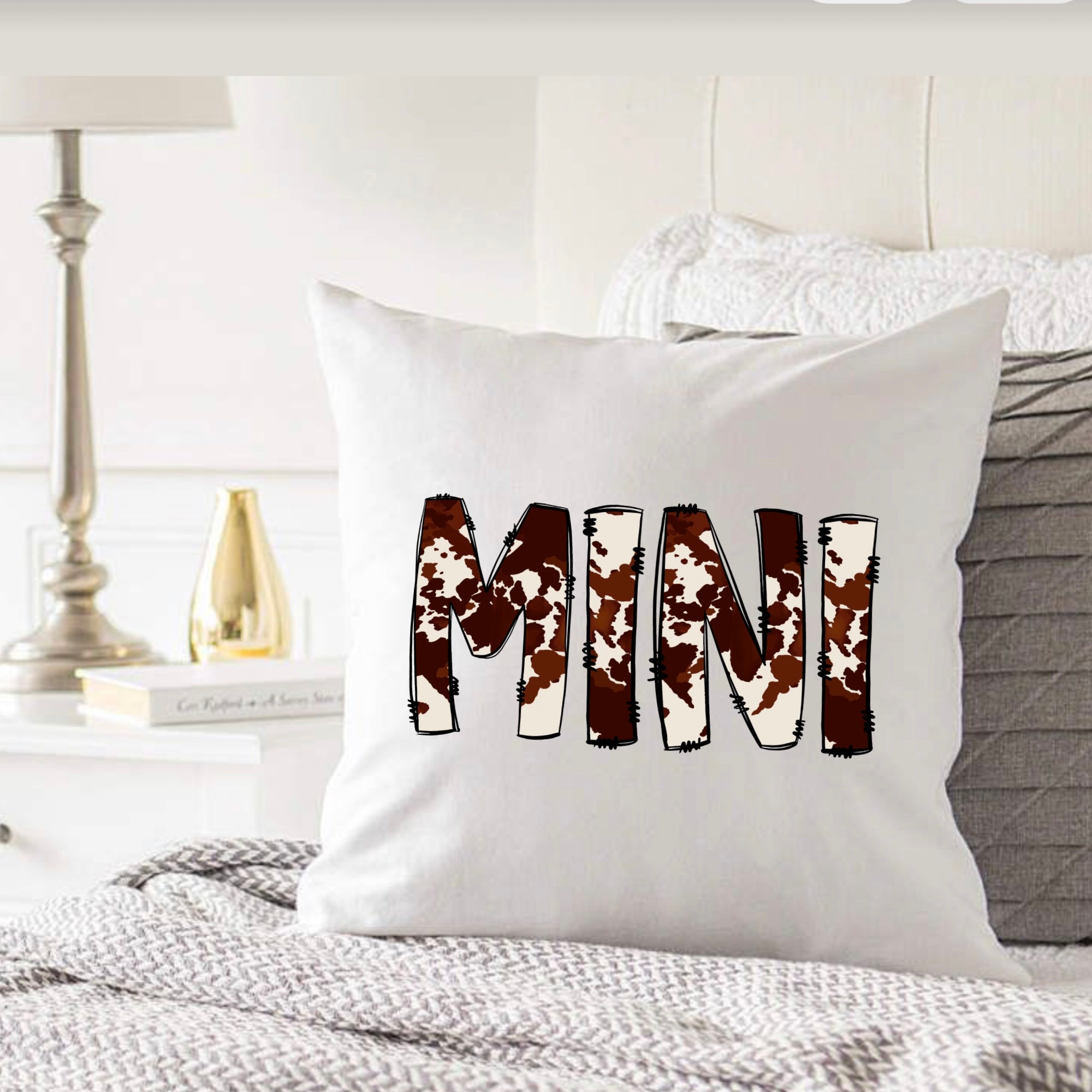 Mini Cow Sublimation Design Western SVG PNG Mother's Day - Etsy