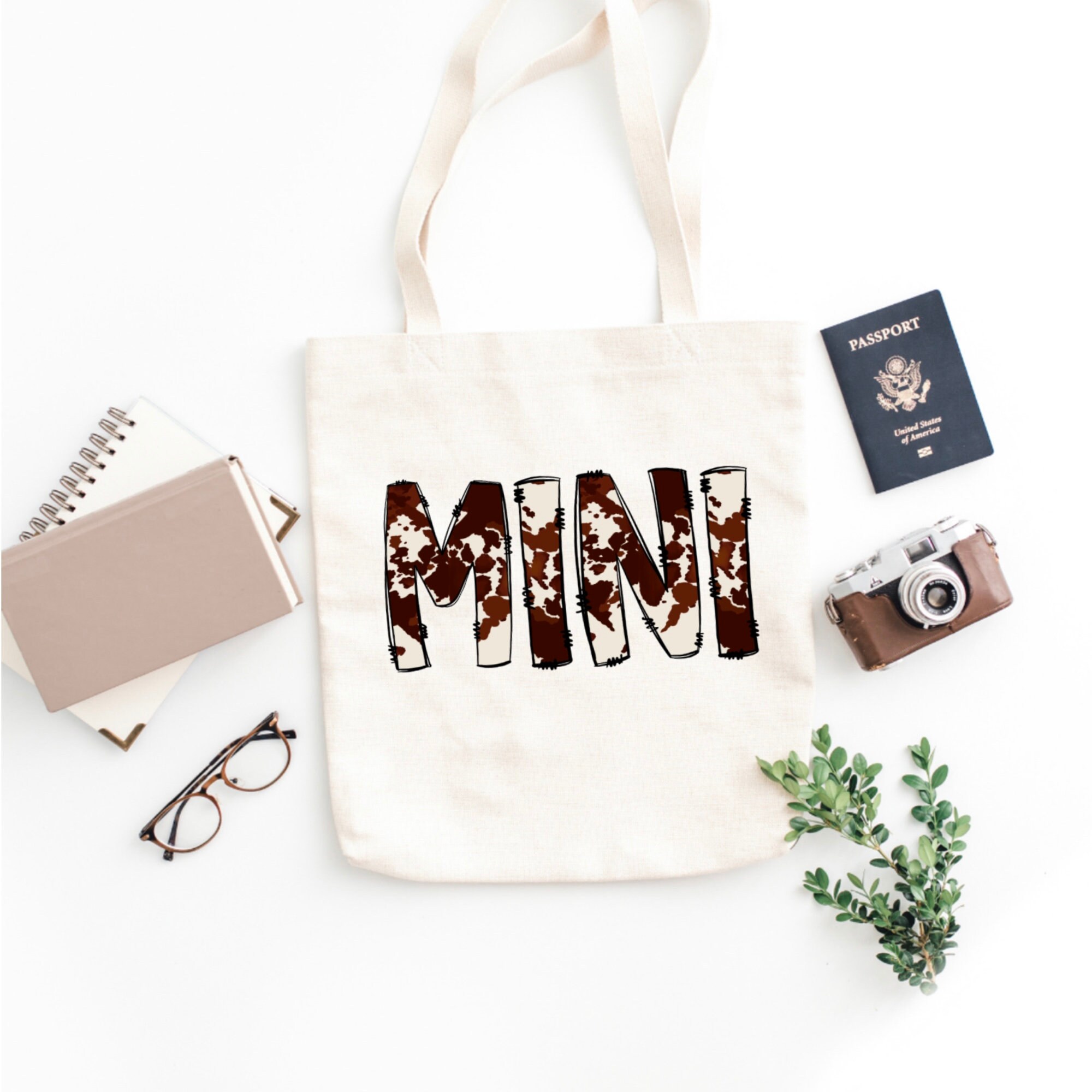 Mini Cow Sublimation Design Western SVG PNG Mother's Day - Etsy