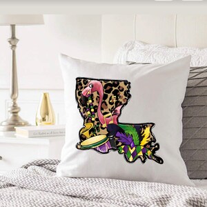 Louisiana Mardi Gras Carnaval PNG /SVG Leopard Digital Download ...