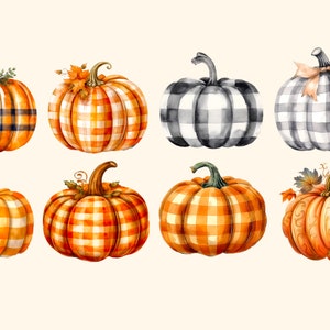 Autumn Watercolor Clipart, Pumpkins, Orange Happiness Png, Autumn ...