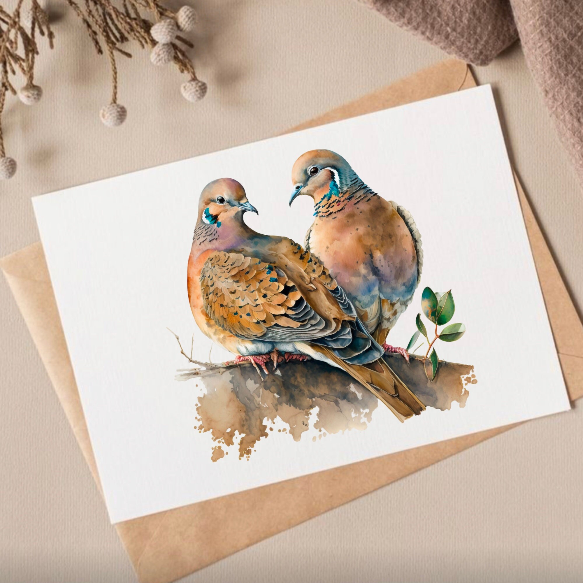 Pigeons Clipart Watercolor Png Cute Pigeon Digital Print - Etsy UK