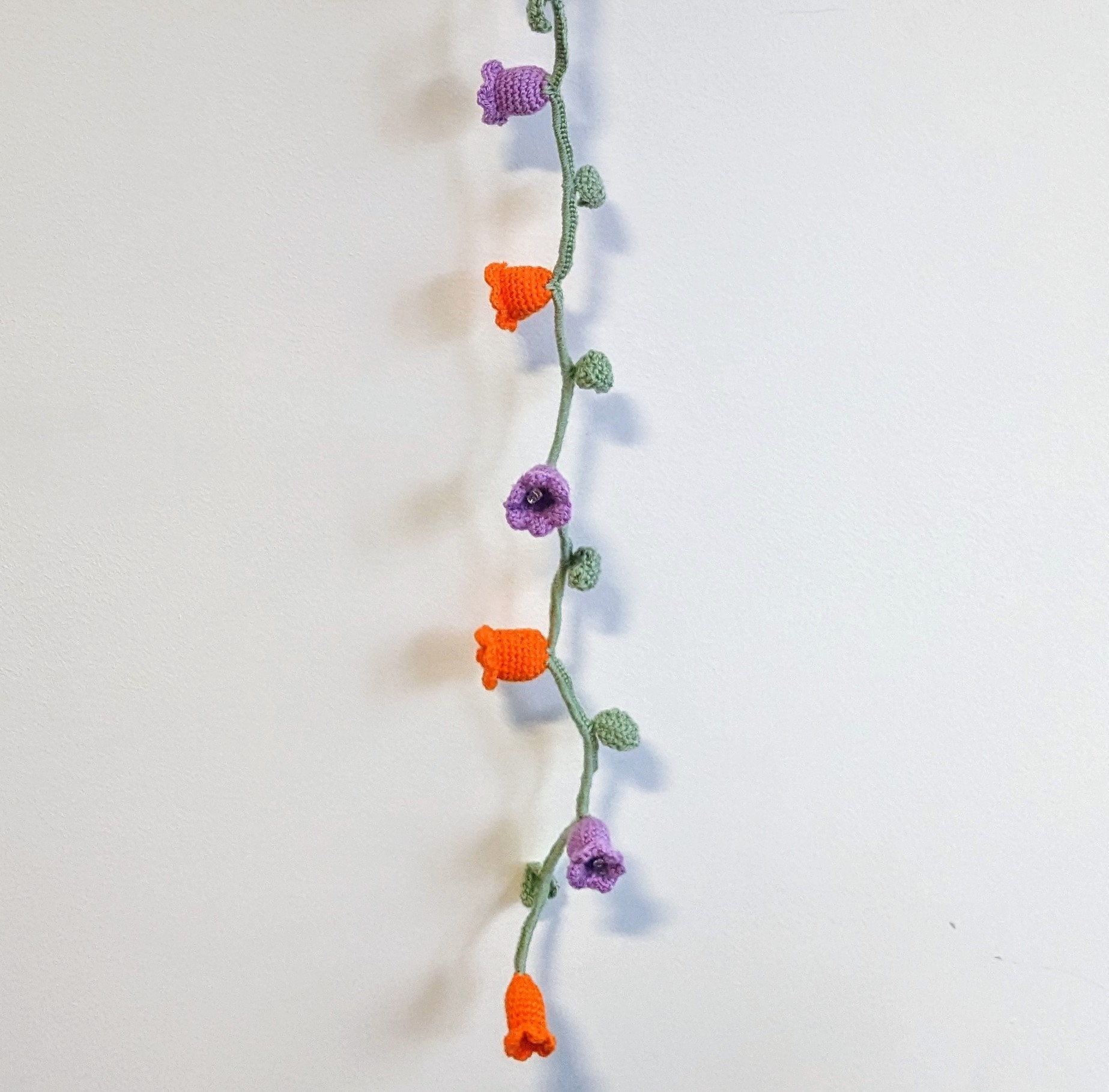 Crochet Flower Vine Fairy Lights Pattern - Etsy