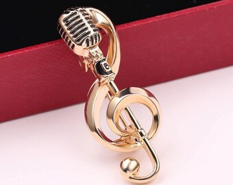 Music Brooch | Etsy
