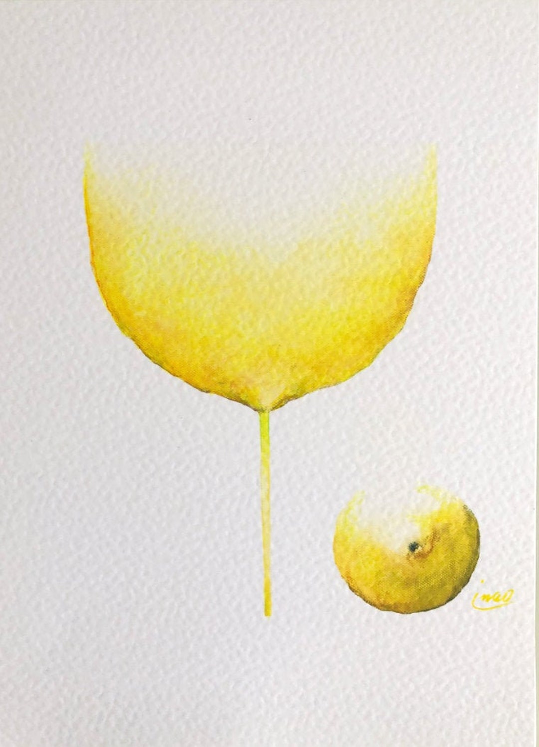 LEMON SET / DIN A4, Art Print, Kitchen, Picture, Decoration, Fruit ...