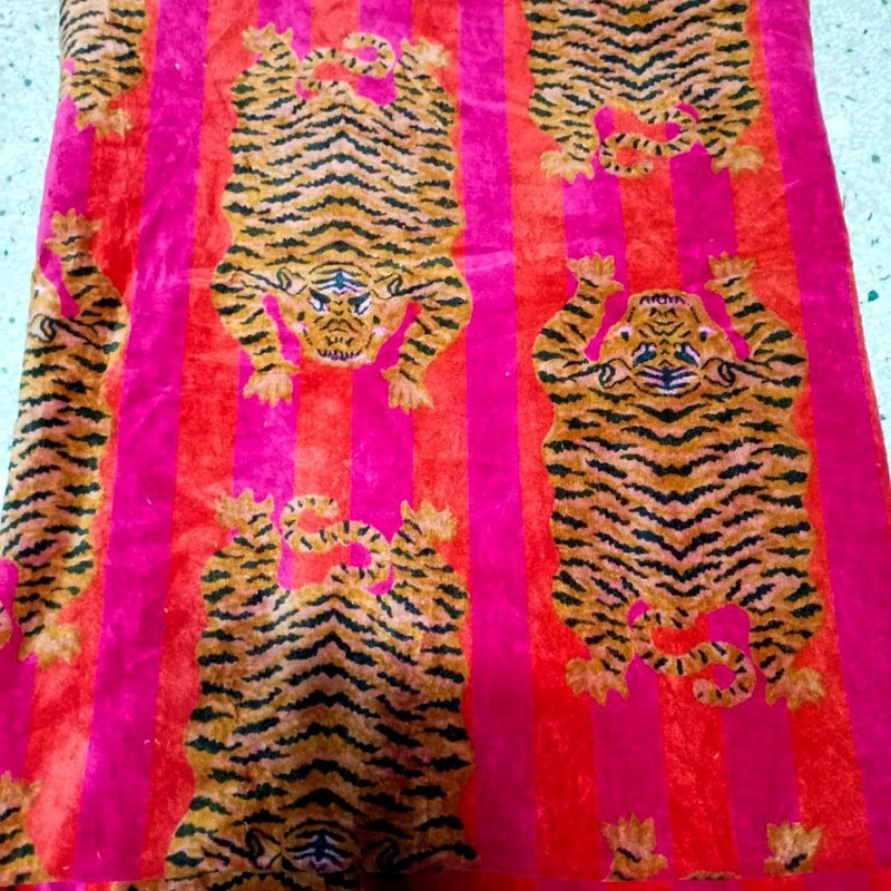 Batik Fabric Indian Red - Etsy