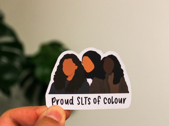 Proud Speech Therapist Die Cut Sticker Card Making & Stationery ...