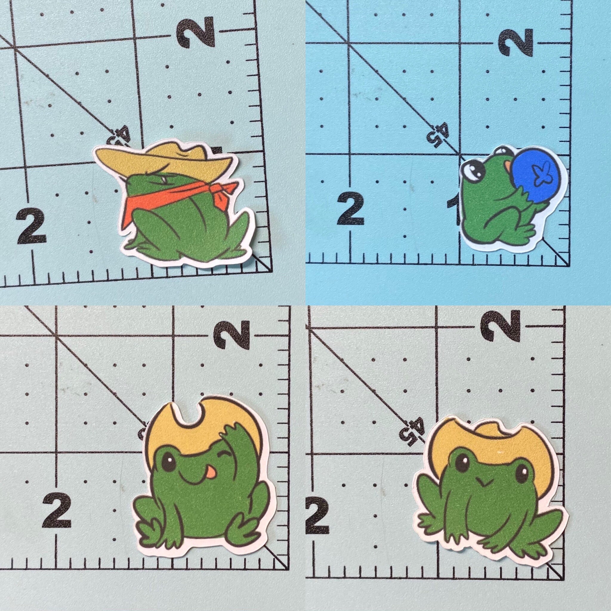 Pegatinas de rana súper lindo rana ejército conjunto de - Etsy España