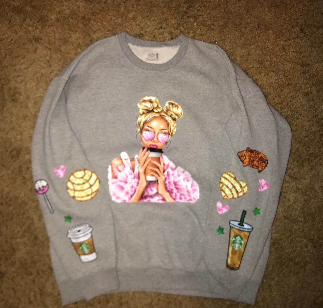 Starbucks/coffee Lovers Sweater - Etsy