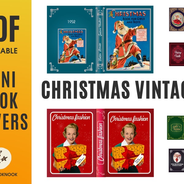 Christmas Mini Books - Etsy