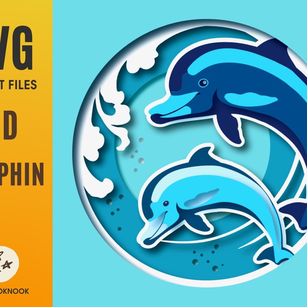 Dolphin Silhouette - Etsy