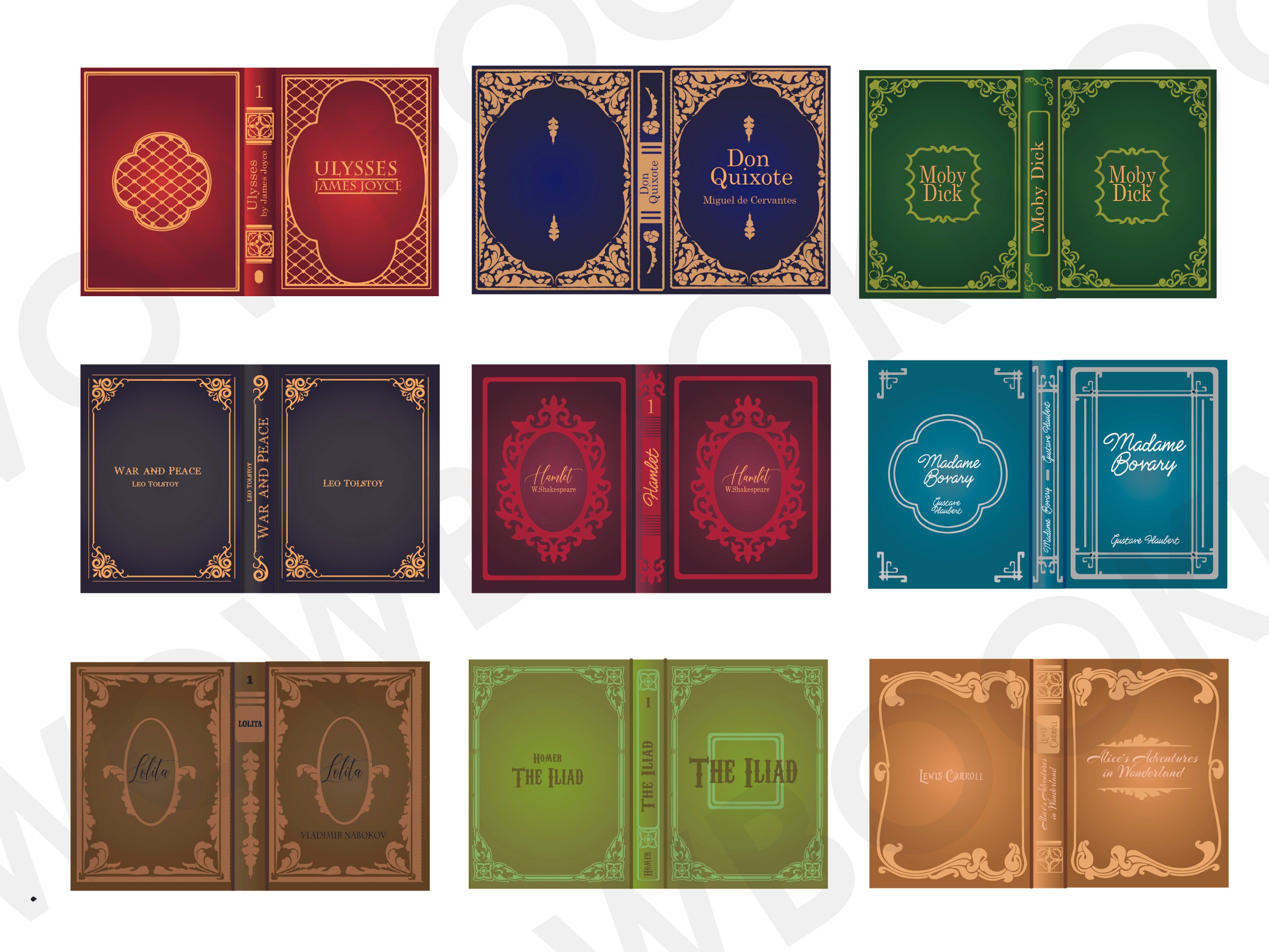 Classic Book Cover Designs