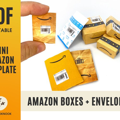 Instant Download Miniature Amazon Inspired Packages DIY - Etsy Canada